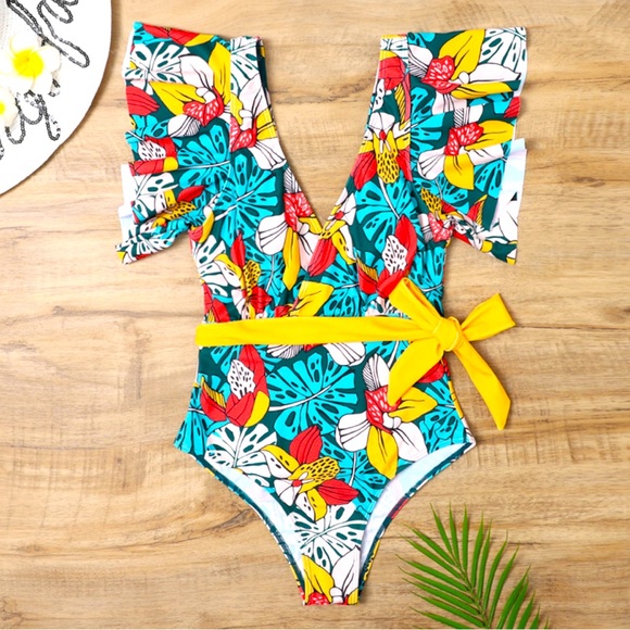 Swim | Colorful One Piece Bathing Suit Swimsuit | Poshmark